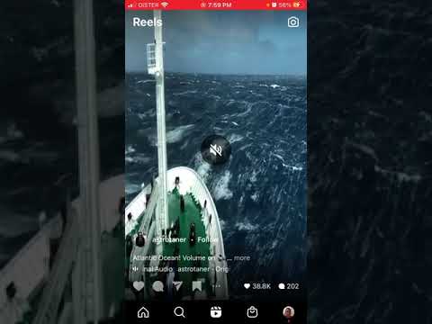 How to MUTE in INSTAGRAM REELS?