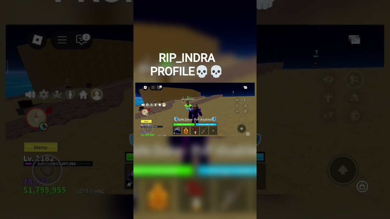 RIP INDRA PROFILE 💀💀#roblox#shorts