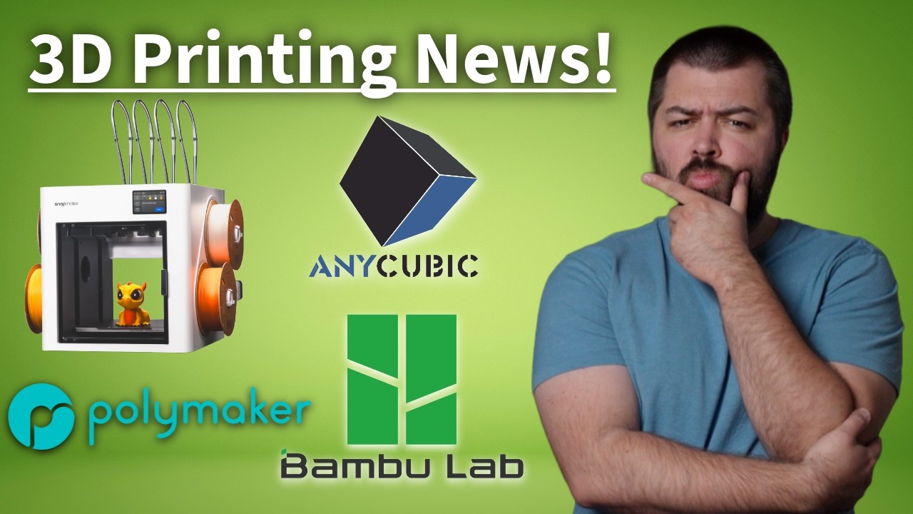 4 Nozzle Printer!? Bambu Lab X2D leaks, U1 Source Code And More! | 3D Printer News!
