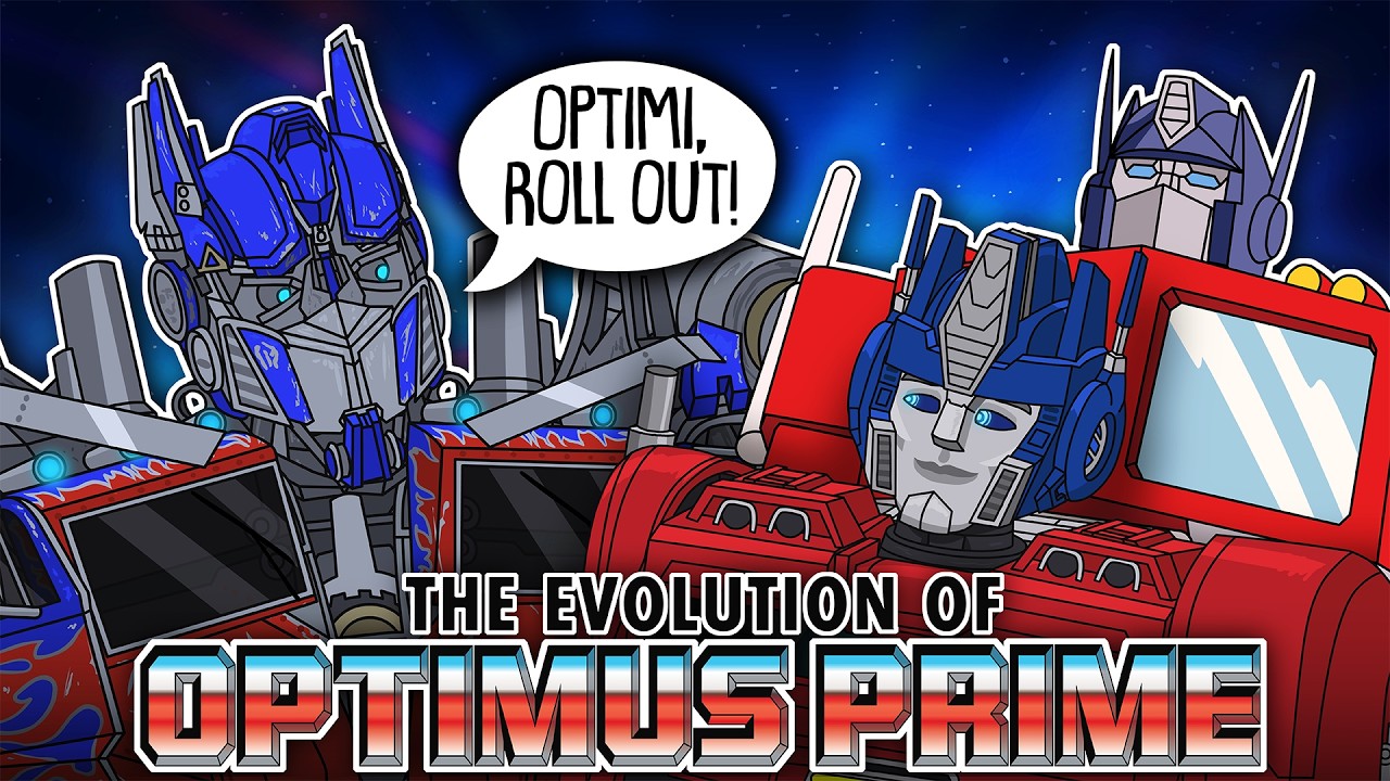 The Evolution of Optimus Prime (ANIMATED)