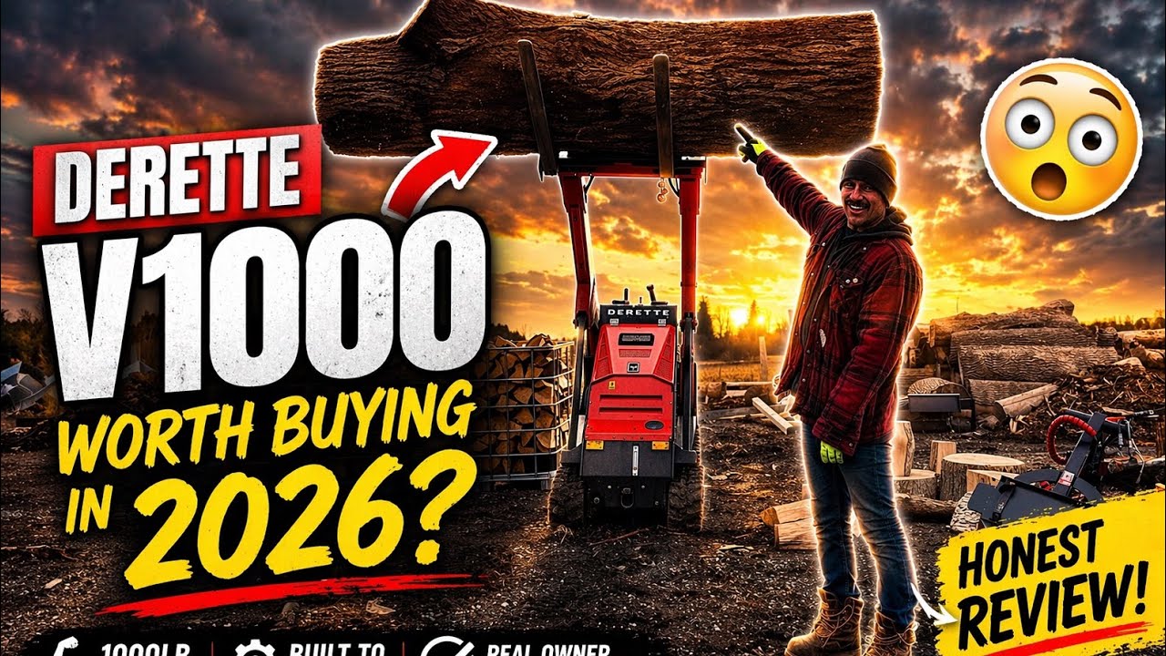 Derette V1000 in 2026: Is This Chinese Mini Skid Steer STILL Worth Buying With Trump’s Tariffs?