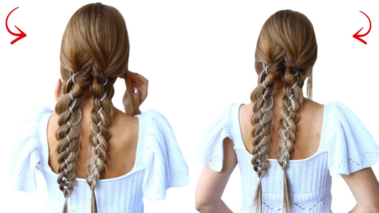 Easy and beautiful braid hairstyle for any occasion!