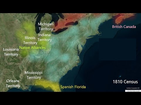 1810 US Census: America by the Numbers | US History and historical demographics | Free & Slave