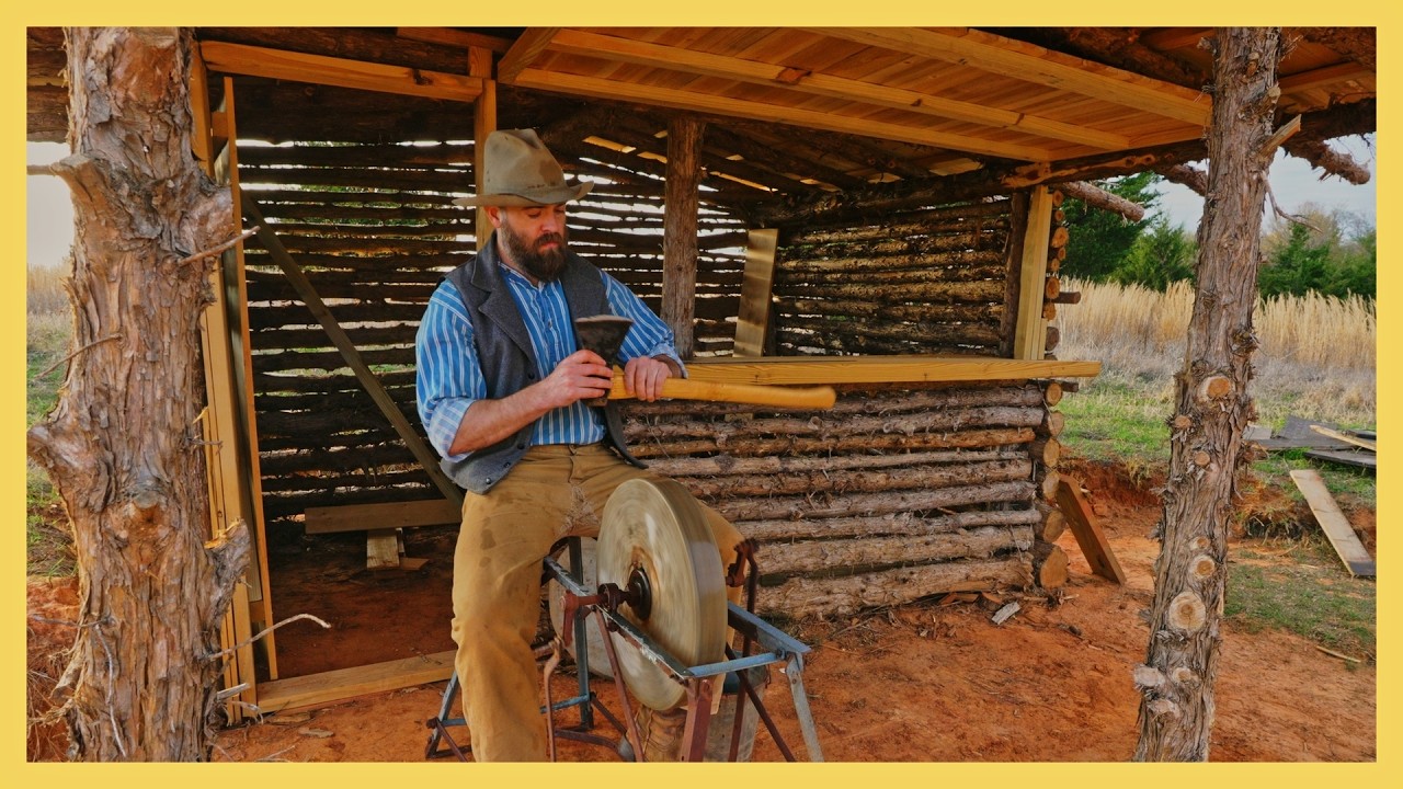 Every Man Needs a Workshop | Anvil, Grinding Wheel & Wood Vice