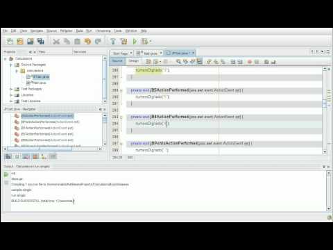Video tutorial NetBeans e Java Construindo uma Calculadora Lição 2 ...