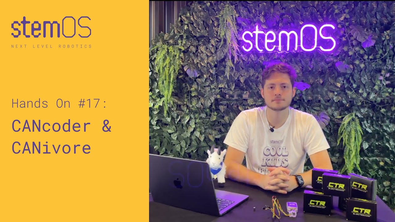 stemOS Hands-on #17: CANcoder & CANivore