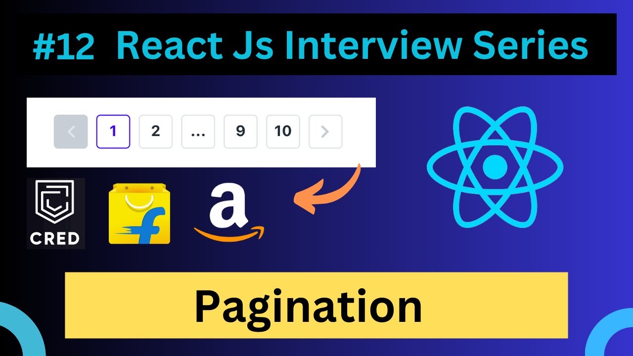 #12 React Js Challenge Day 12 | Creating a Custom Pagination Component in React Js