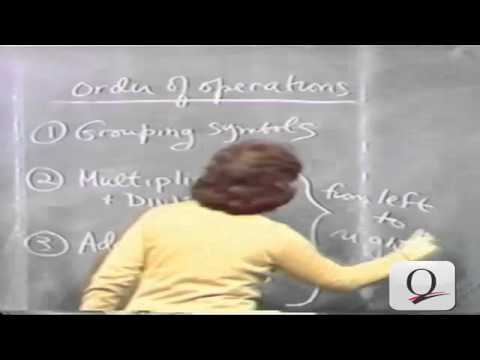 Elementary Algebra #1: Introduction to Algebra: Algebraic Notation & Order of Operations EA1