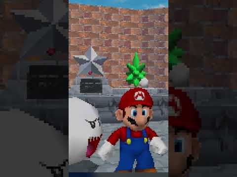 THIS BOO RUINED MY CELEBRATION! | Super Mario 64 DS | #shorts