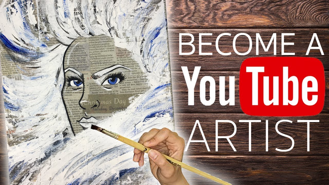 How to Start an Art Youtube Channel | Acrylic Speed Painting Storytime