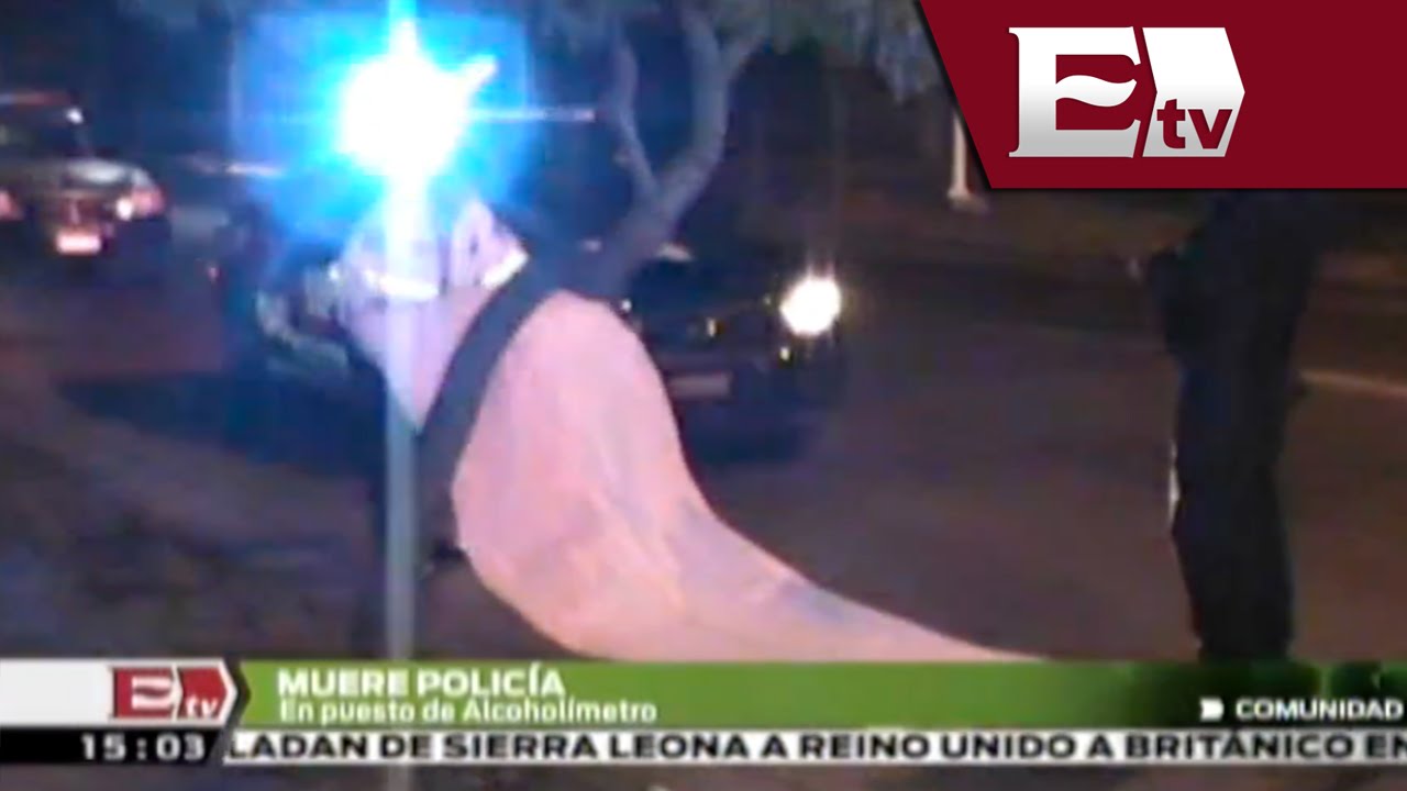 Conductor en estado de ebriedad atropella a policía por evitar alcoholímetro / Comunidad