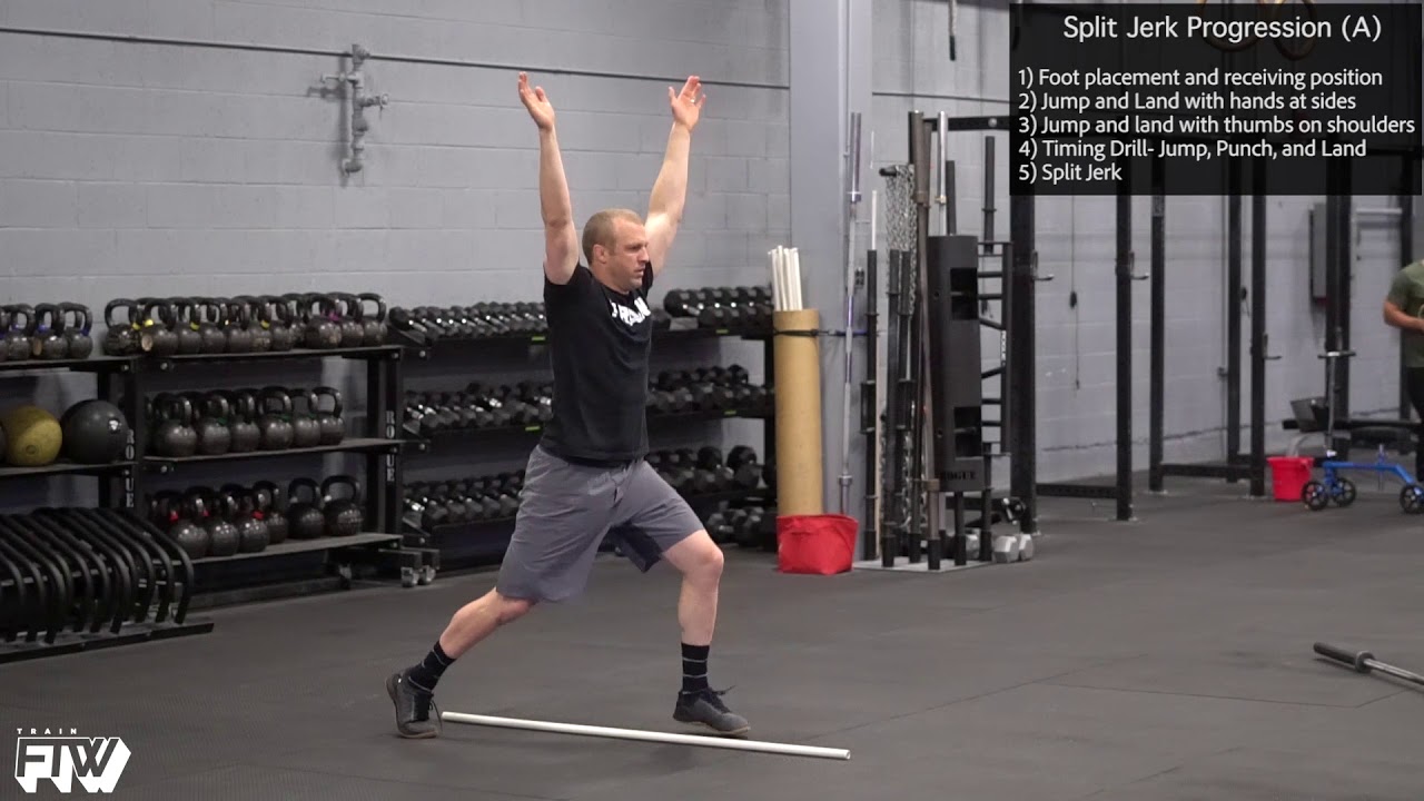 Split Jerk Progression (A)