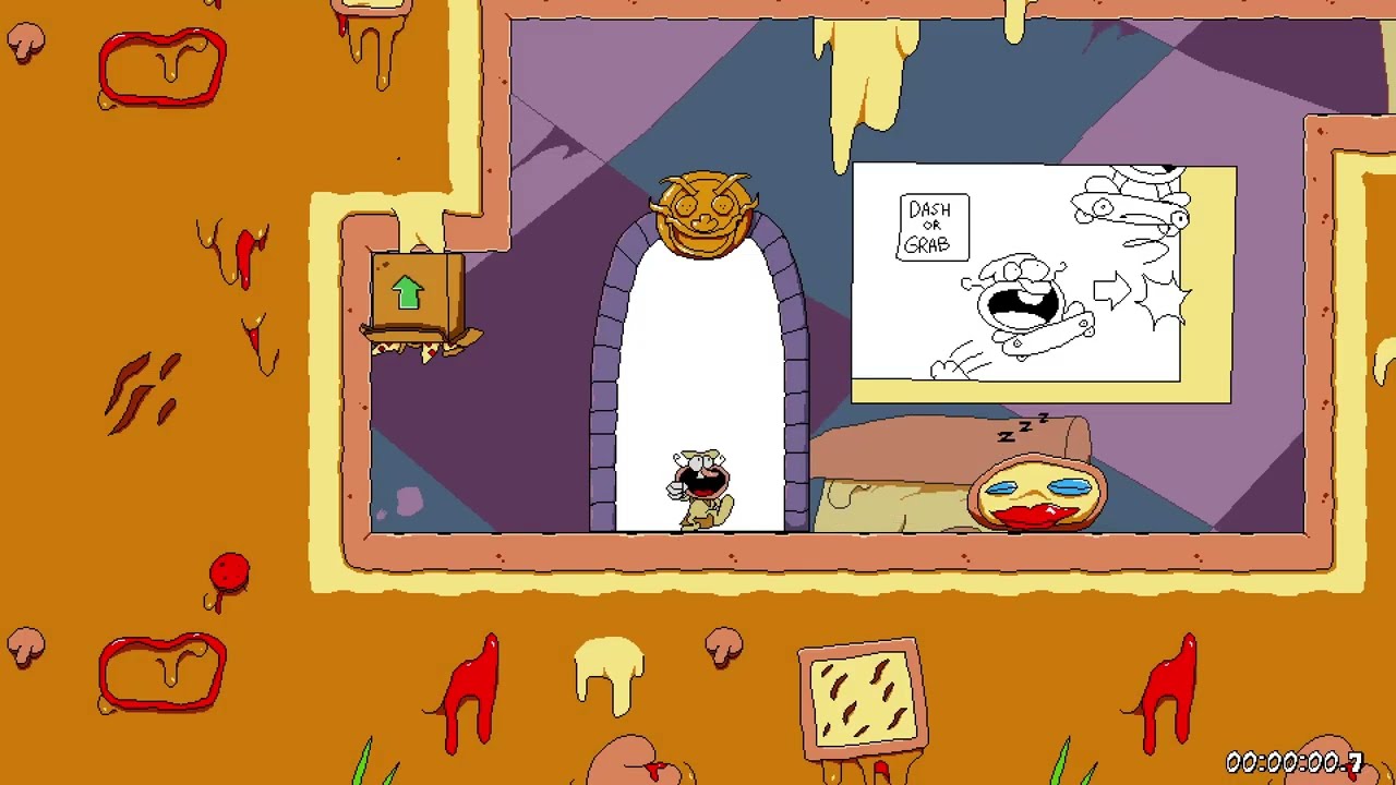 Pizza Tower Speedrun Tutorial Noise 21.1s [PB]