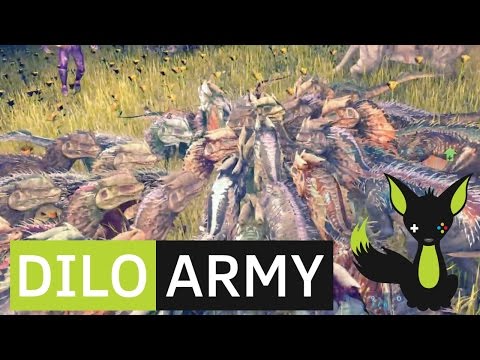 Steam Community :: Video :: Dilo Army & Base Tour - ARK Survival Evolved