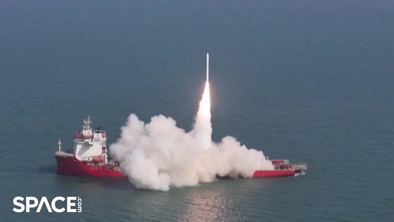 Galactic Energy Launches Ceres-1 Rocket fr... | Gaya One