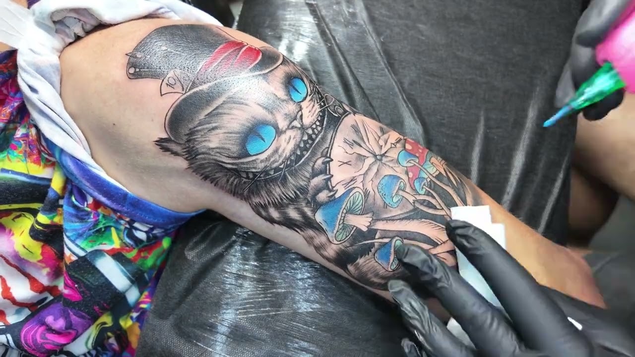Cheshire CAT TATTOO