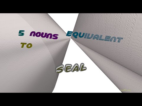 seal - 5 nouns similar to seal (sentence examples)