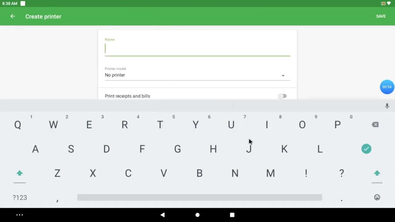How to set up a Bluetooth printer？