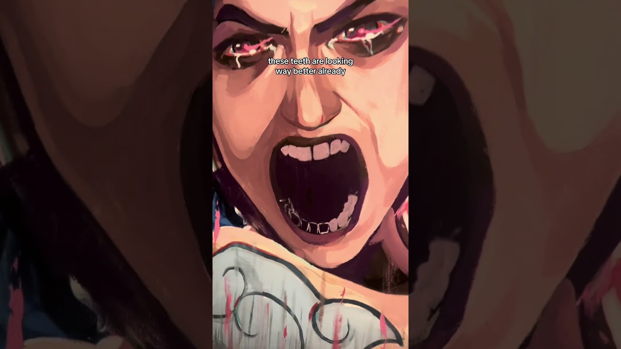 Upgrading jinx #arcane #jinx #painting #art #artist