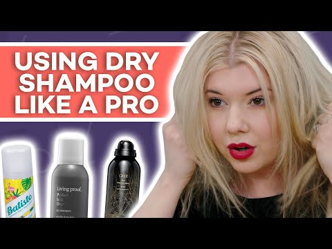 How to Use Dry Shampoo - 3 Step Guide to Using Dry Shampoo
