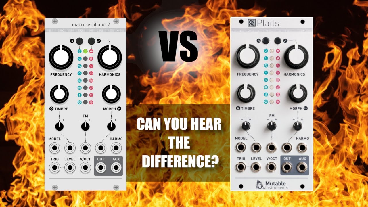 VCV Plaits vs Hardware Plaits Blind Test