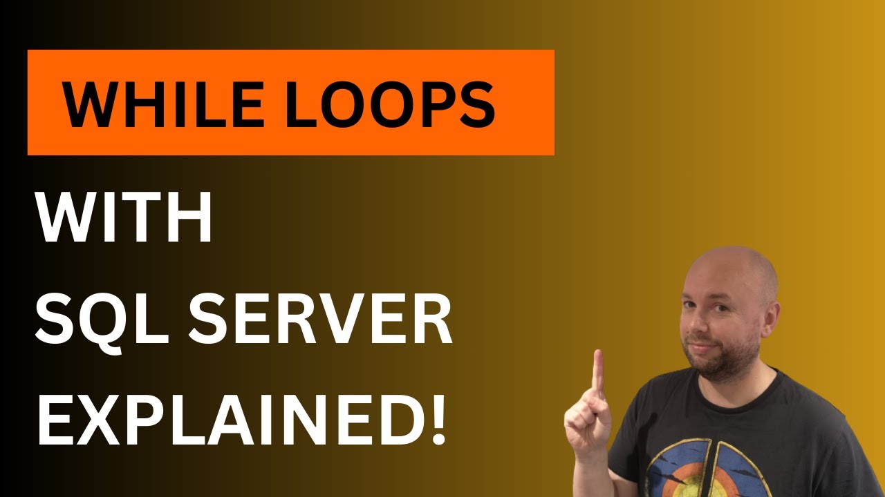 SQL While Loops Made Easy! | When you to use a While Loop and when Not To! | SQL Server Tutorial
