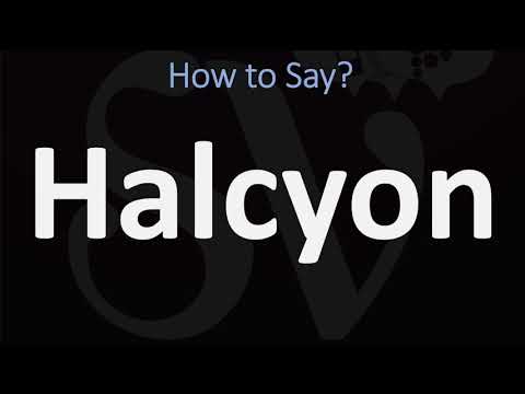How to Pronounce Halcyon? (CORRECTLY)