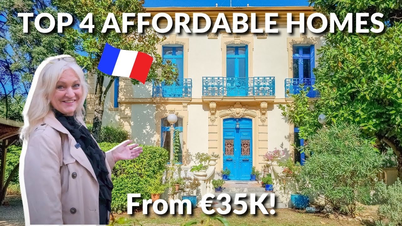 French Real Estate from €35K – Top 4 Affordable Homes in Occitanie & Nouvelle-Aquitaine!
