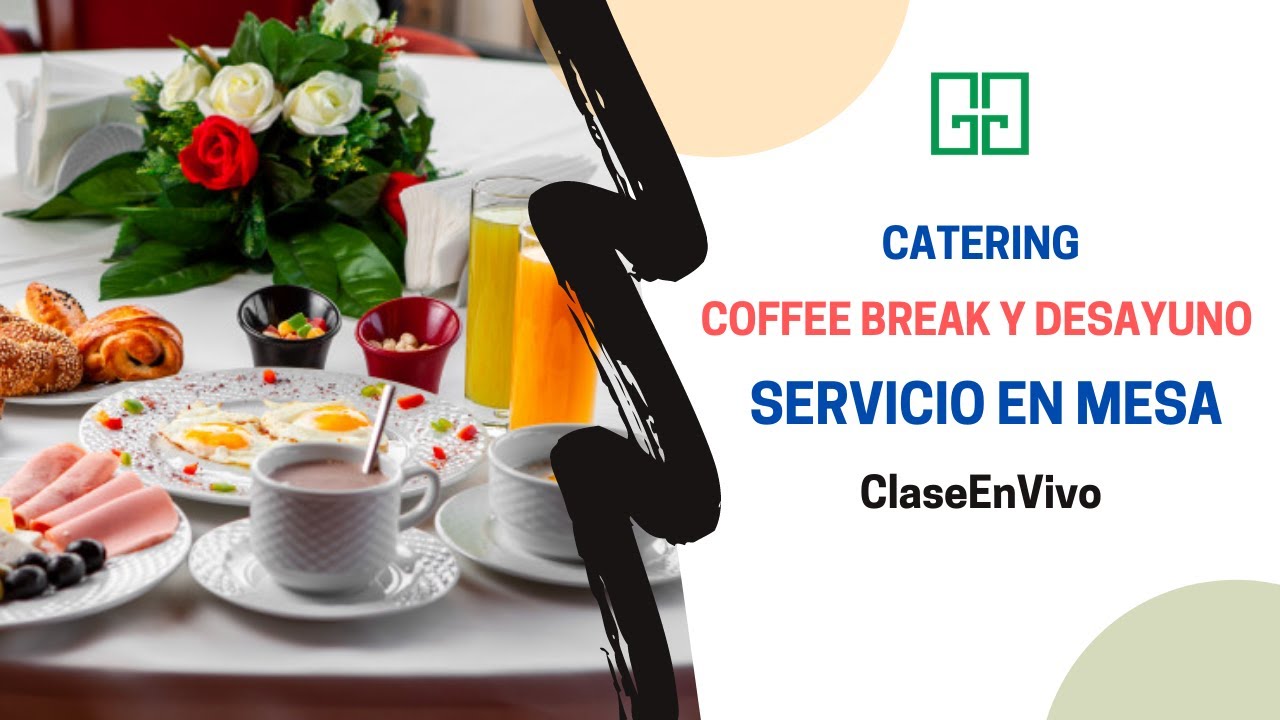 Catering - Breakfast or Coffee Break service at the table.