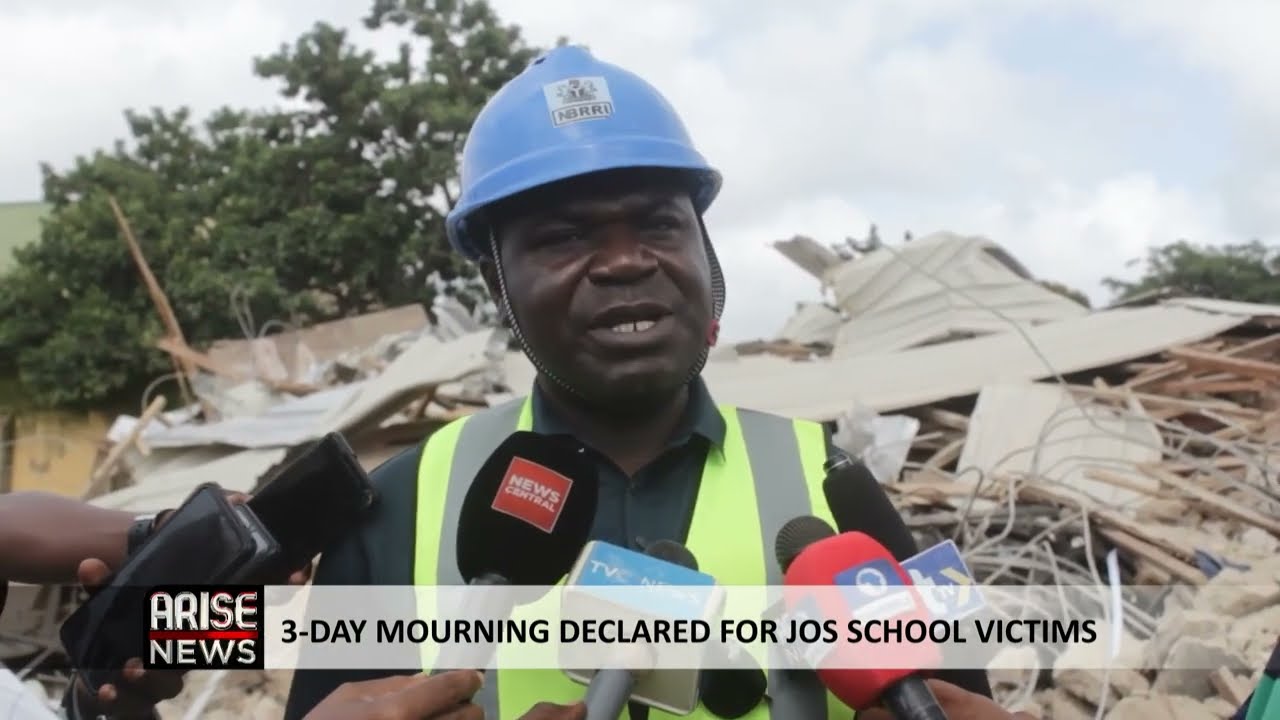 22 STUDENTS DEAD IN JOS SCHOOL BUILDING COLLAPSE