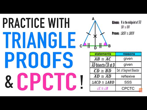 Triangle Congruence Proofs Practice with CPCTC!