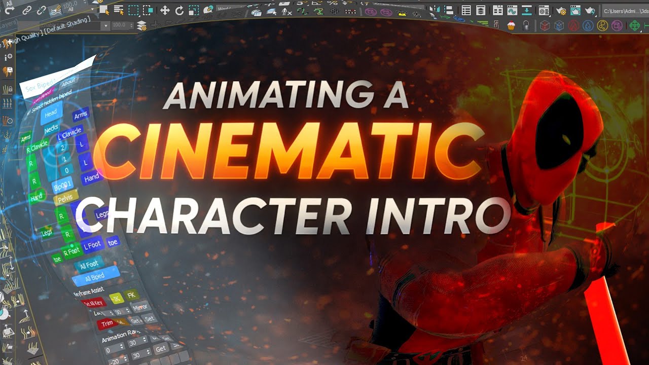 Cinematic Character Intro – 3dsMaxdepot.com