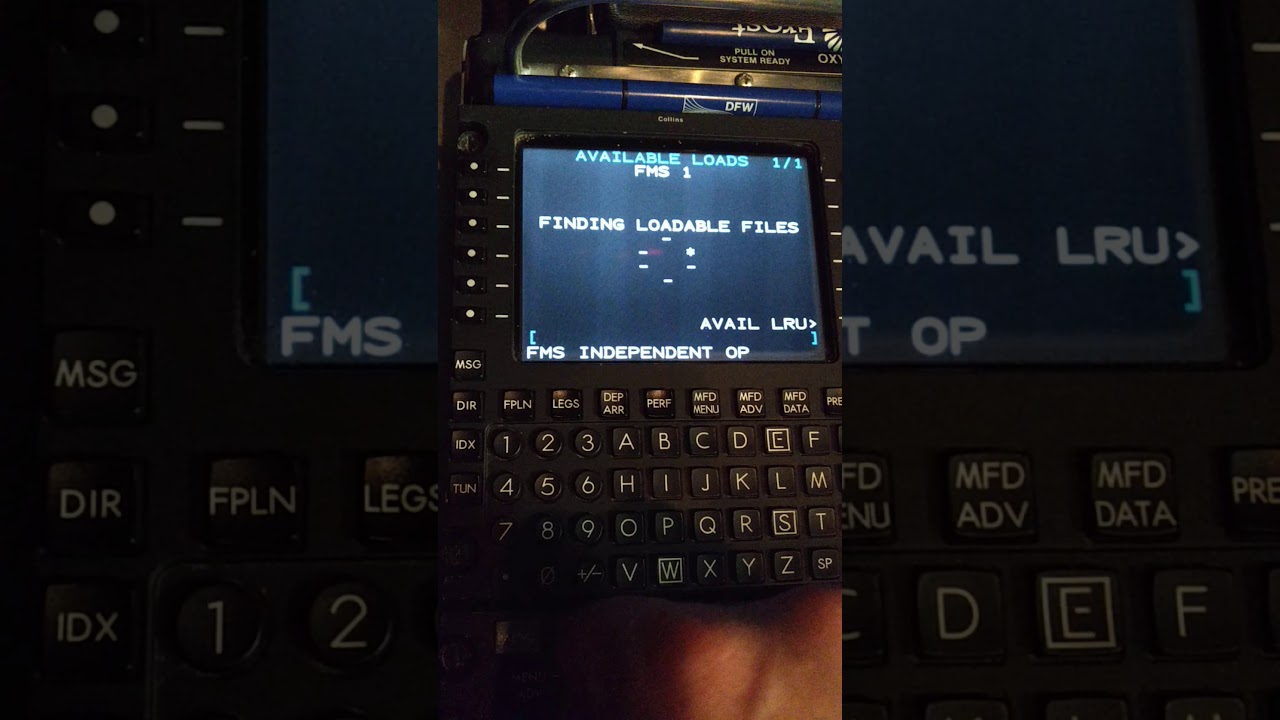 How to load Database for collins Proline21 FMS 3000 / Cargar Database de Collins Proline 21 FMS 3000