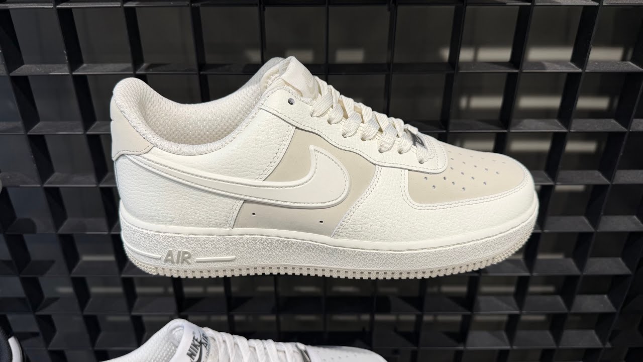 Nike Air Force 1 ‘07 LV8 (Sail/ Light Bone/ Sail) - Style Code: IR1475-133