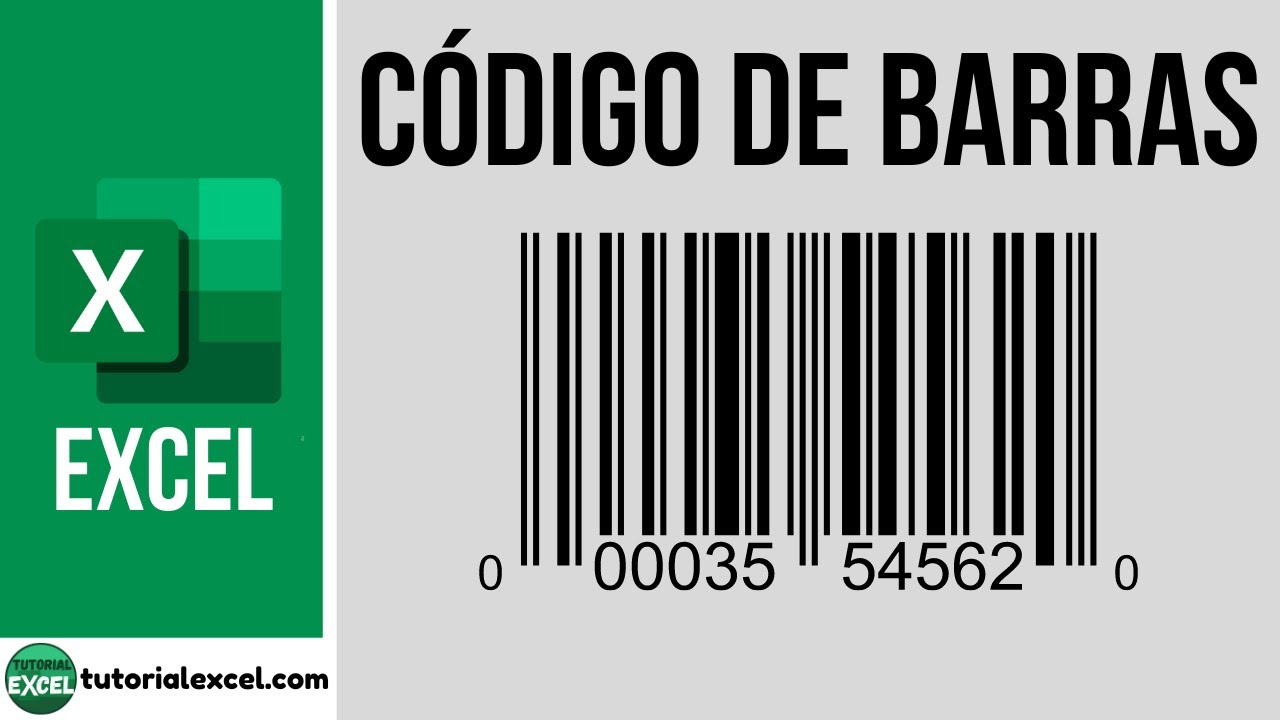 Crear CÓDIGO DE BARRAS en Excel