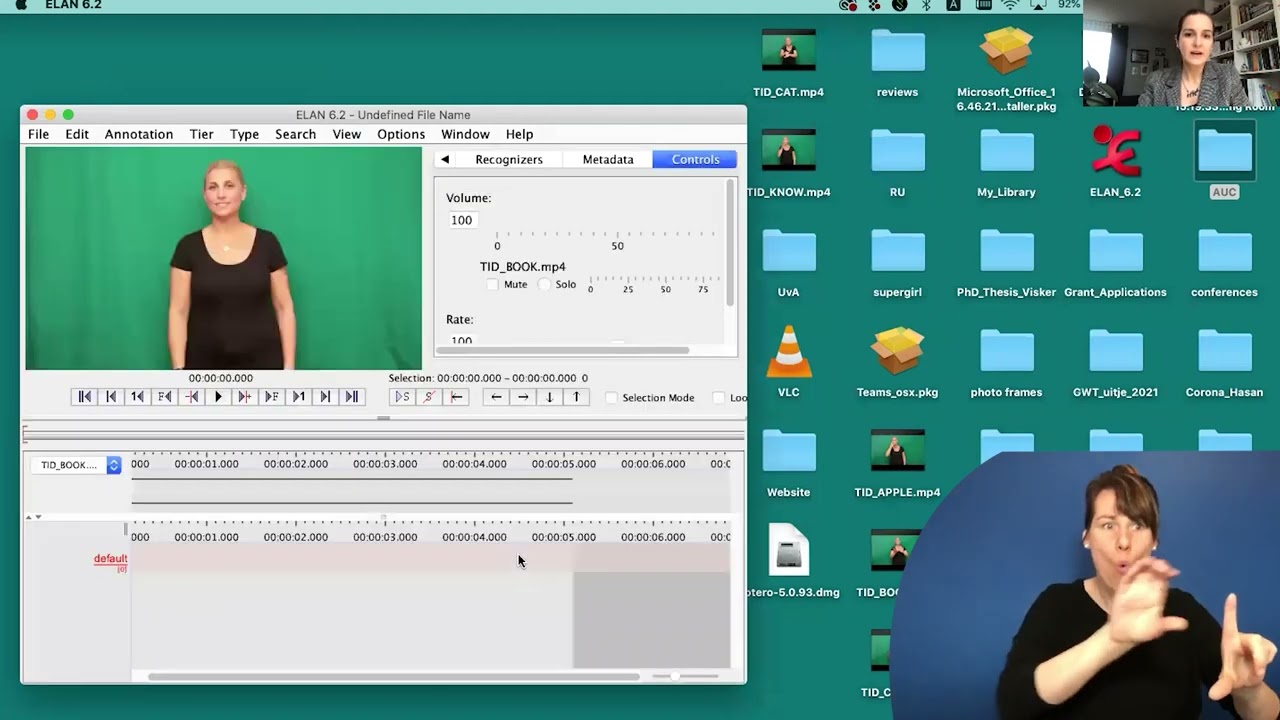 How to create an ELAN file
