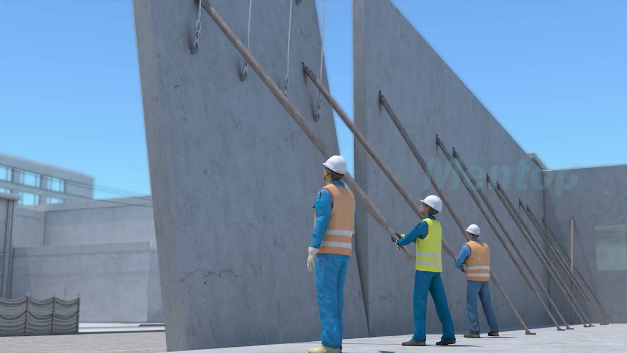 Hazard Evaluation while working at Masonary Wall Construction | Workplace LMS Software | Mentop