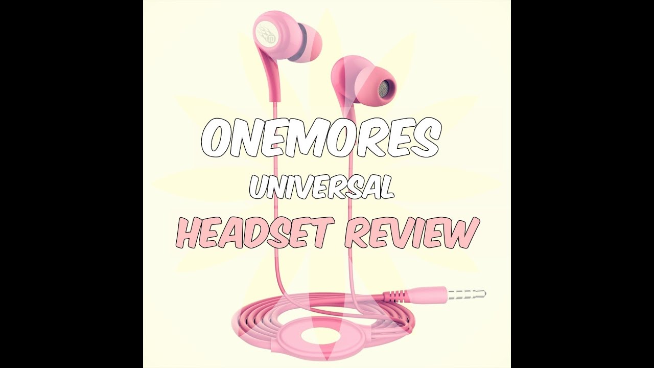 Onemores Universal Universal 3.5mm Earbuds Review