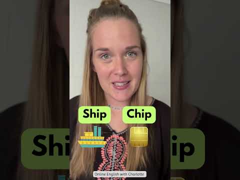 Ch vs Sh in English! Can you say them correctly? #englishpronunciation