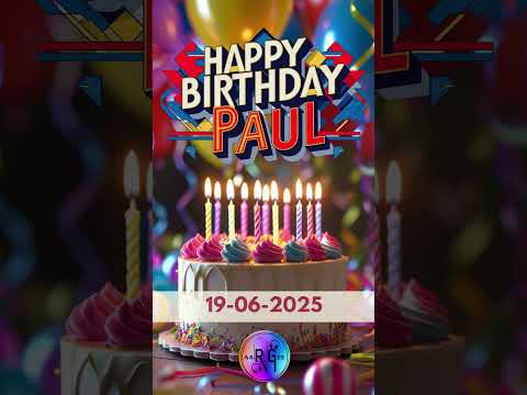 2025 06 19 = Birthday Paul. Congrats!