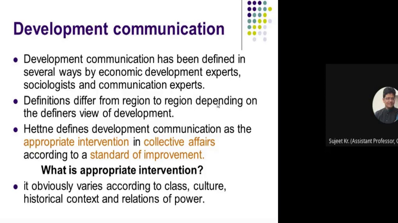 Understanding Development Communication  I