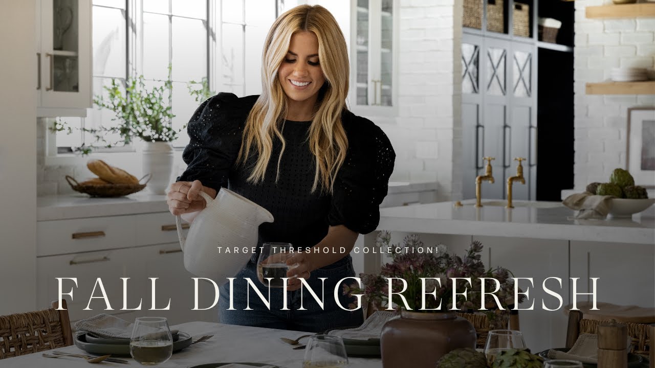 Fall dining refresh with our Target Threshold collection!
