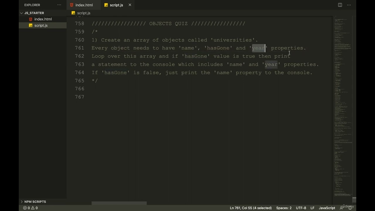 4  Javascript Object Quiz (JAVASCRIPT OBJECTS) TUTORIAL FOR BEGINNERS COMPLETE GUIDE