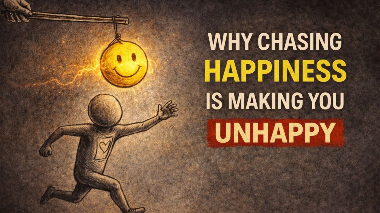 Why Chasing Happiness Is Making You Unhappy (The Science Behind It)