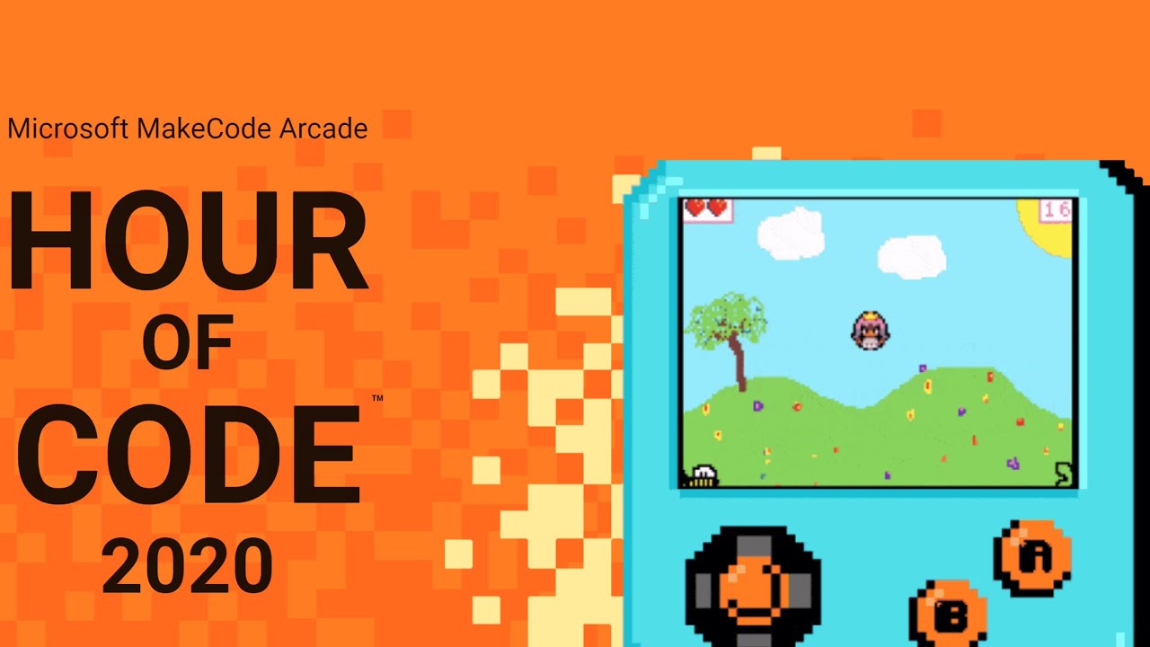Hour of Code with MakeCode Arcade | Microsoft Hack the Classroom 2020