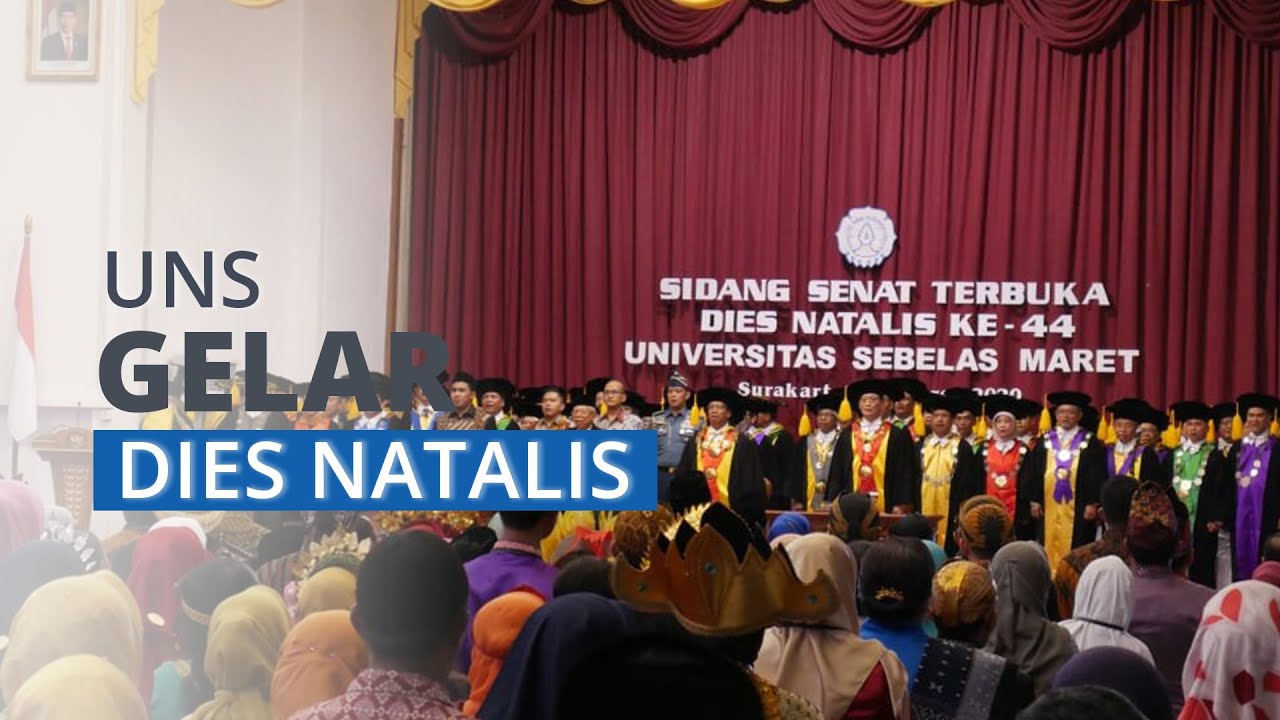 Suasana Gedung Rektorat UNS Menjelang Diadakannya Dies Natalis ke-44 ...