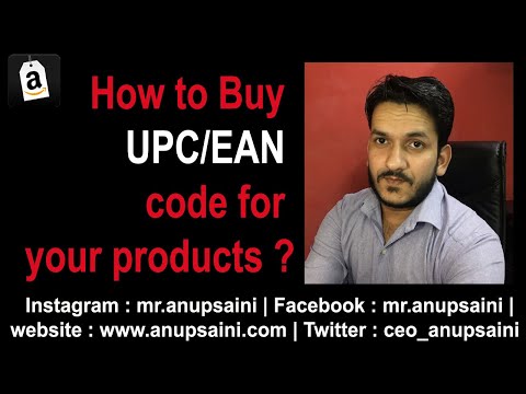 Step 4 - How To Buy UPC/EAN Code for your Products ?