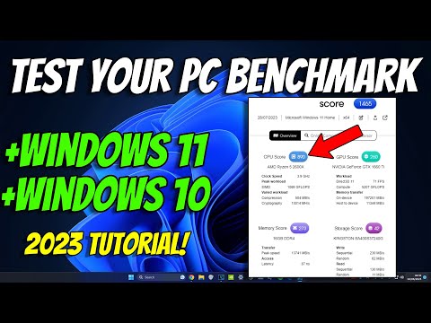 How to Run A PC Performance Benchmark Test 2023! GPU Stress Test | CPU Test | RAM Speed Test & SSD