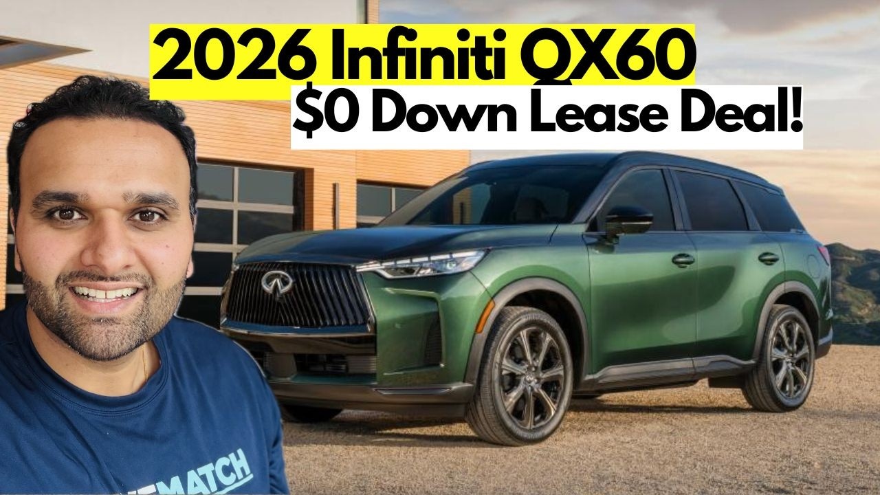 The 2026 Infiniti QX60 is the Best Luxury SUV Lease Deal in February 2026!