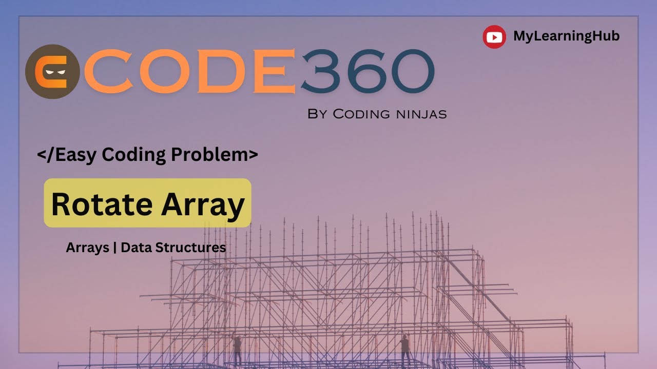 Coding Ninja's Easy Problem | Rotate Array  using Java | 25 April 2024 | Naukri code 360 | Arrays